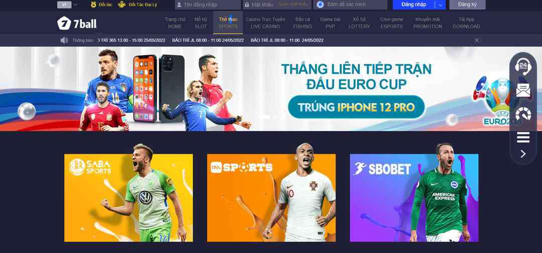 7ball - Nhà cái đỉnh cao game cá cược trực tuyến 2022